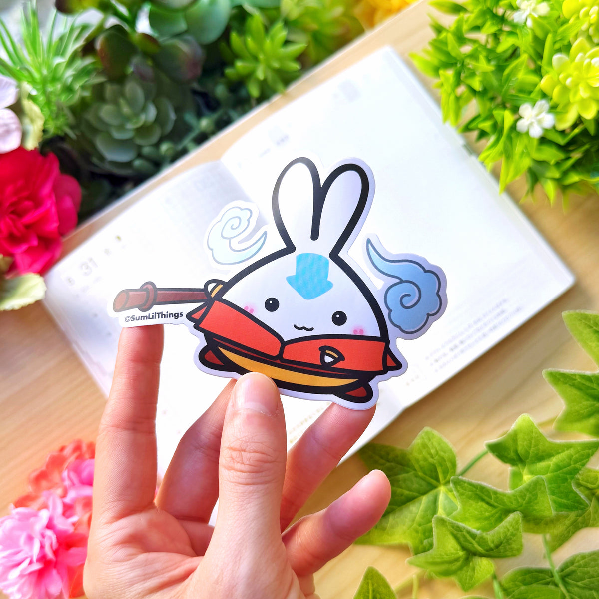 Vinyl Sticker - Avatar Airbender Aang – SumLilThings