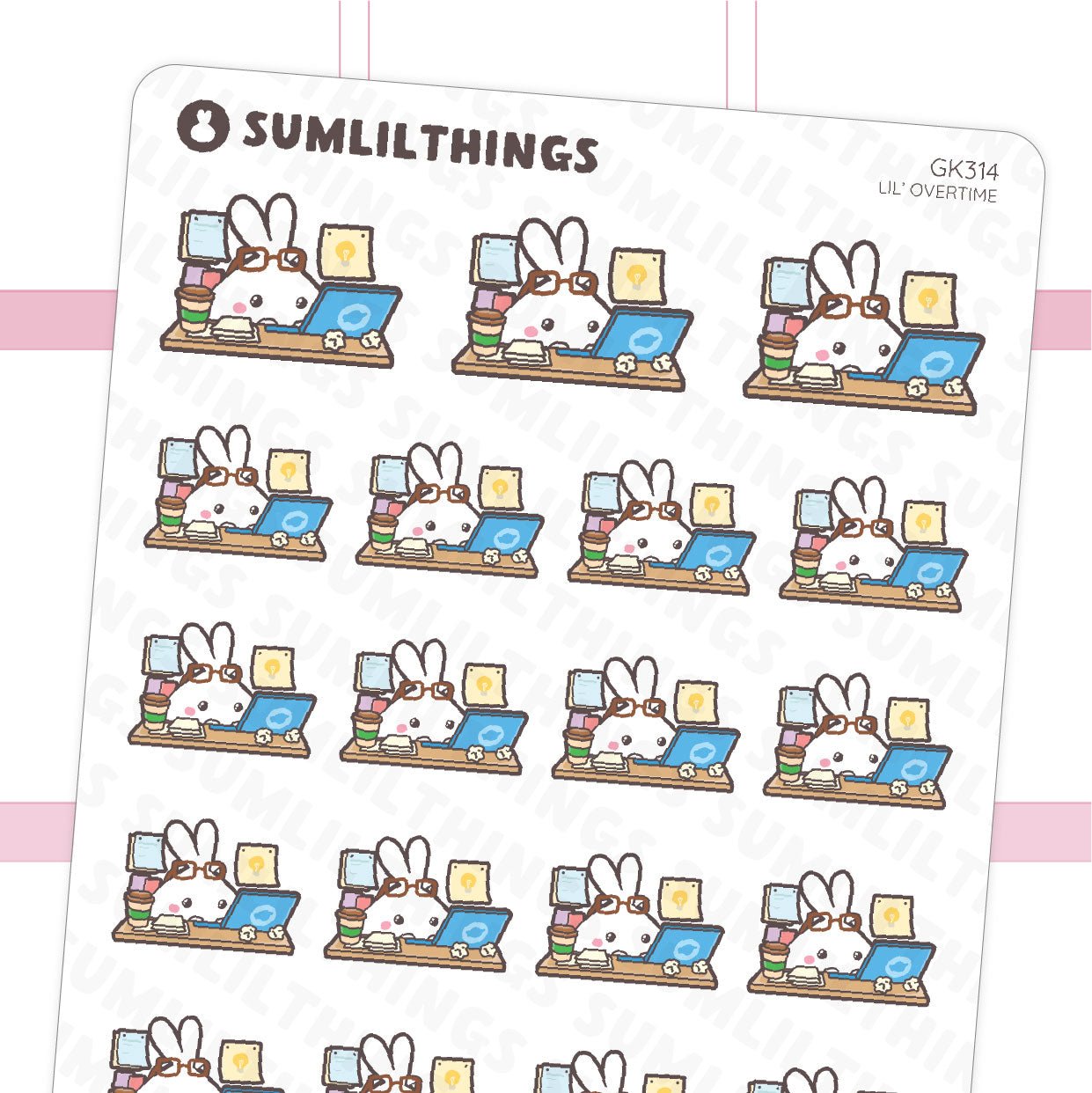 Lil' Overtime Stickers – SumLilThings