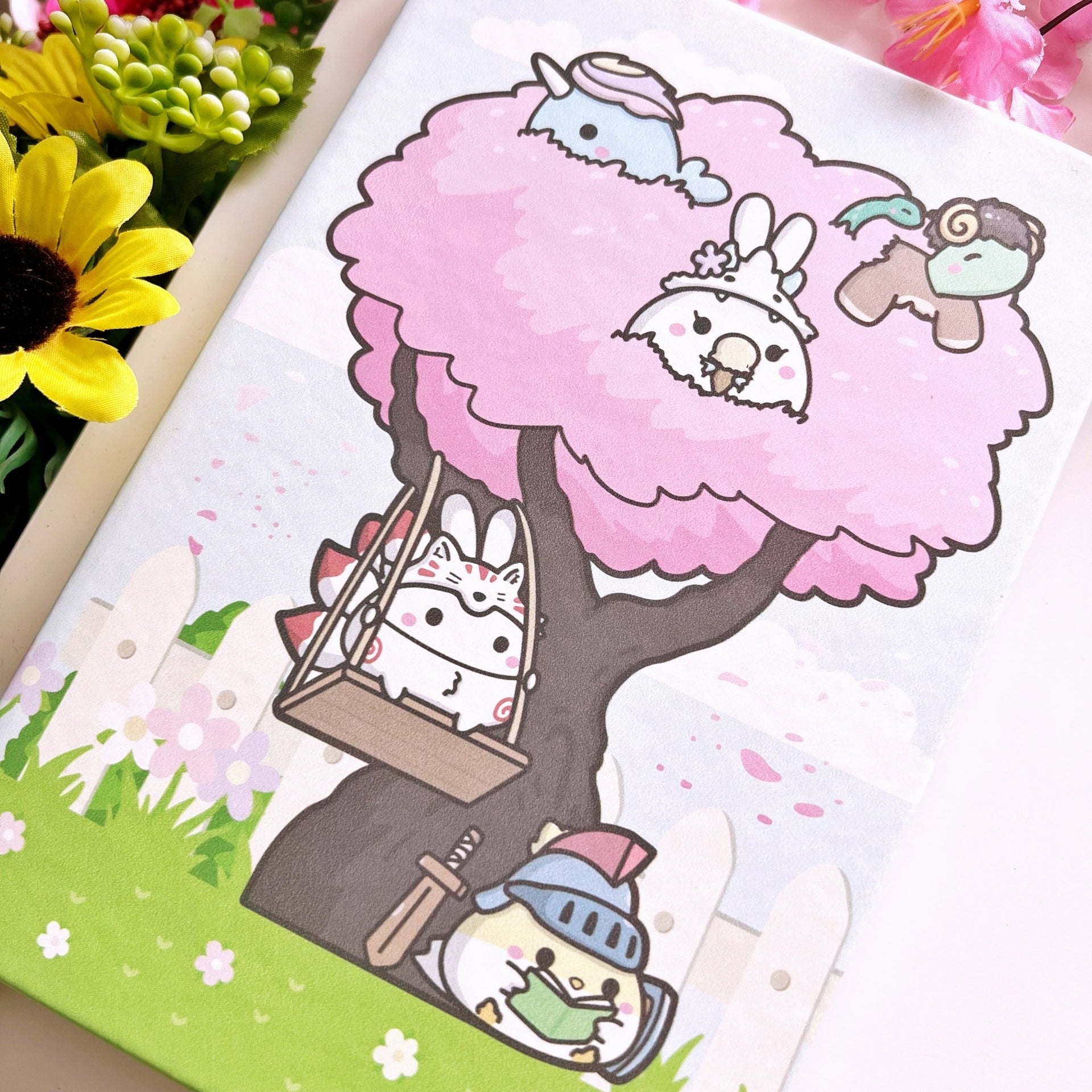 A5 PU Notebook - Lil' Mythical Creature - Holo Edges (Dot Grid ...