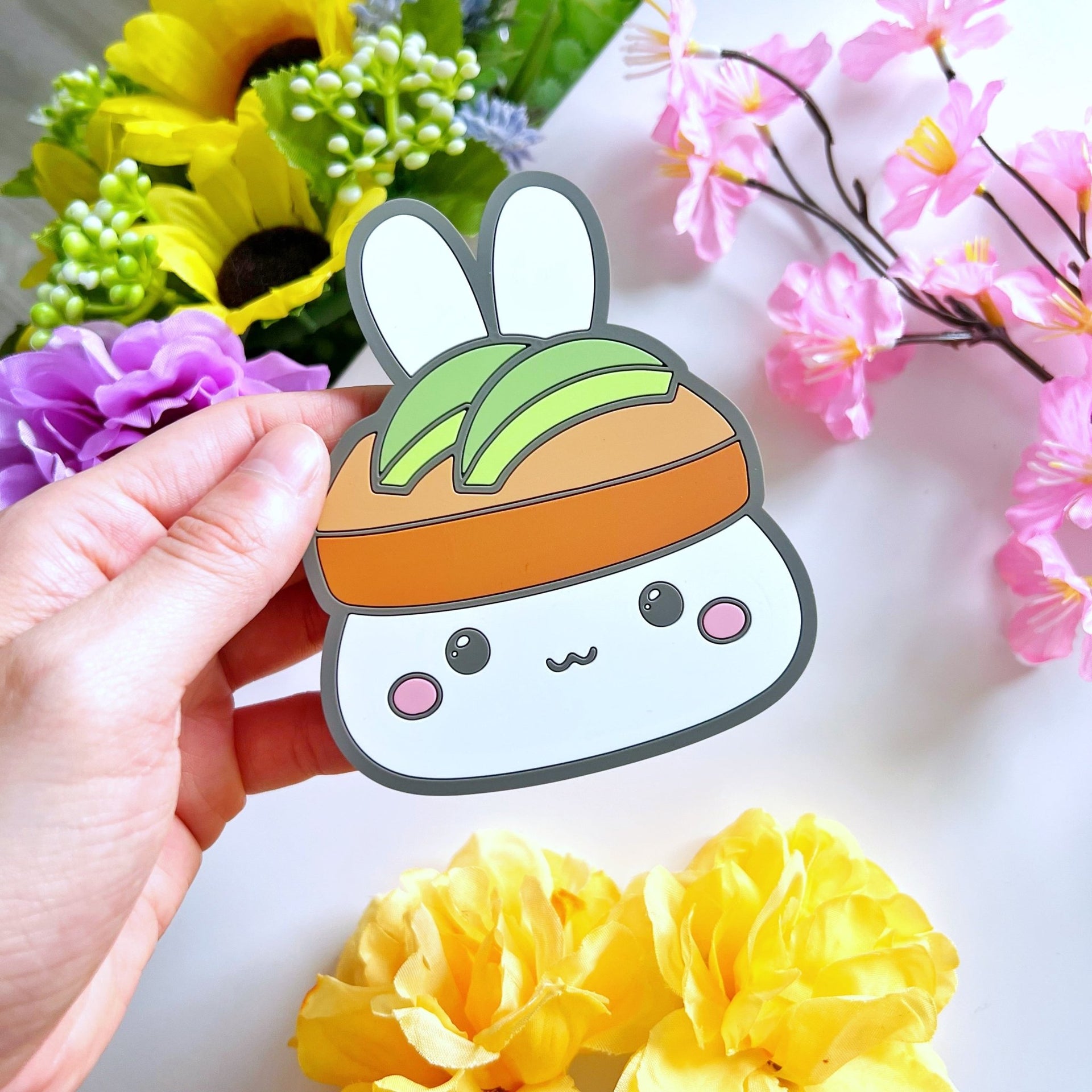 Coaster - Spam Musubi with Avocado (PVC) – SumLilThings