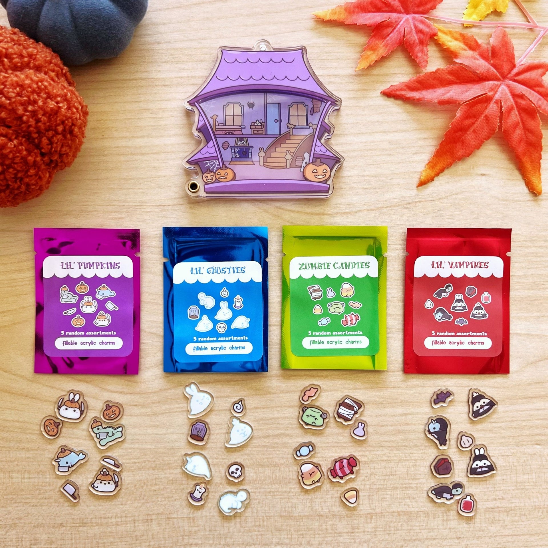 Haunted House Refillable Charms Blind Bag – SumLilThings
