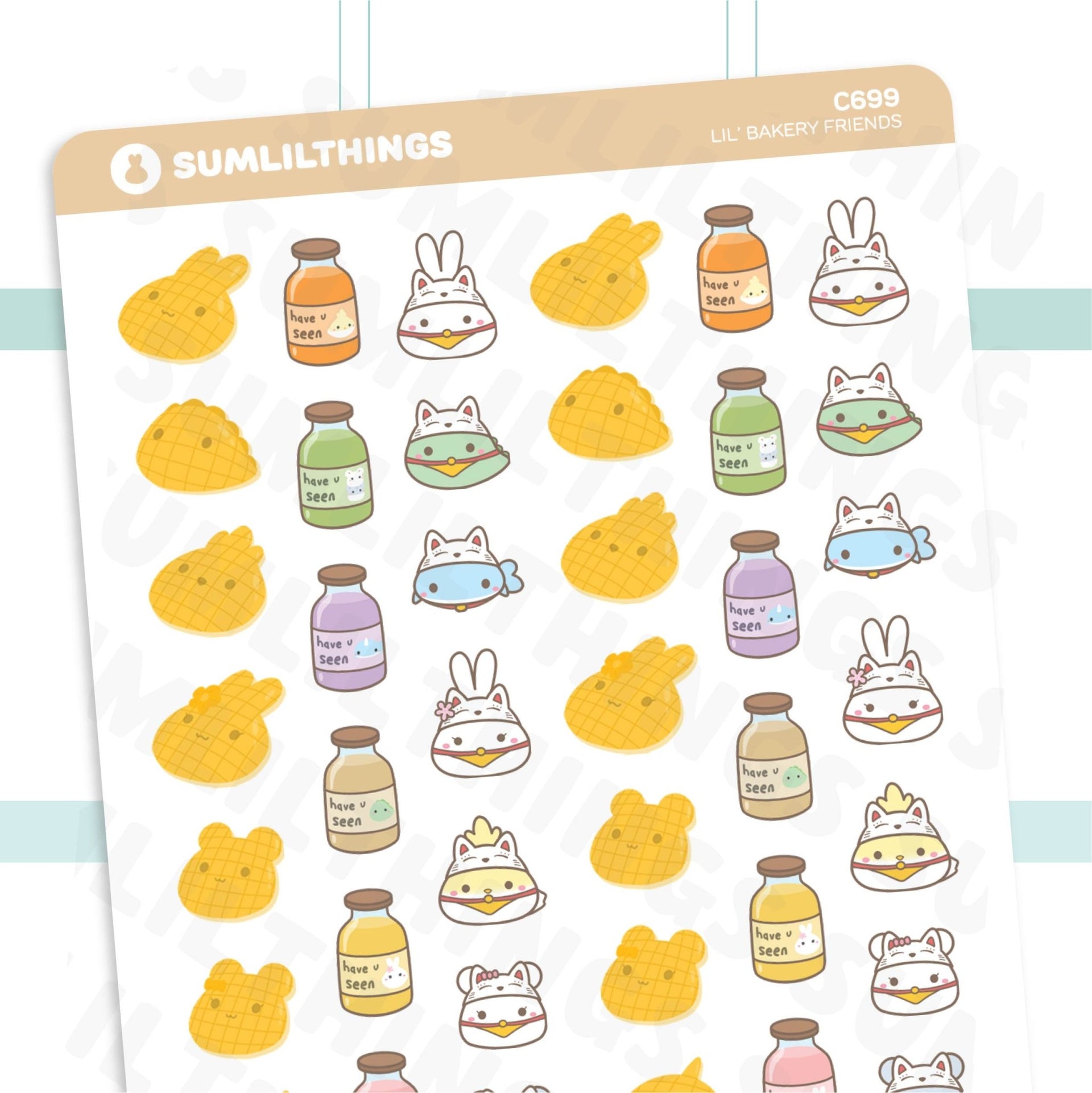Lil' Bakery Friends – SumLilThings