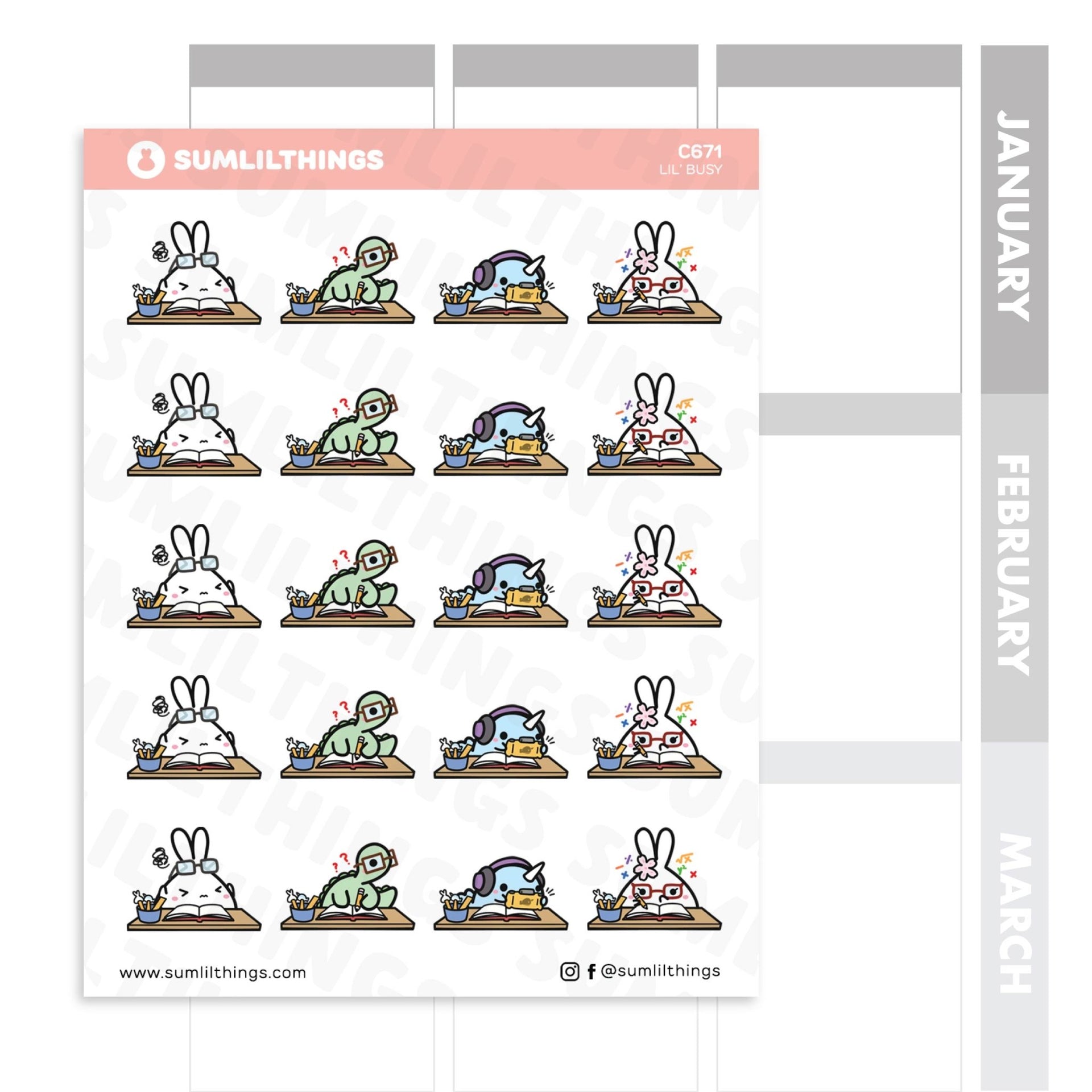 Lil' Busy Stickers – SumLilThings