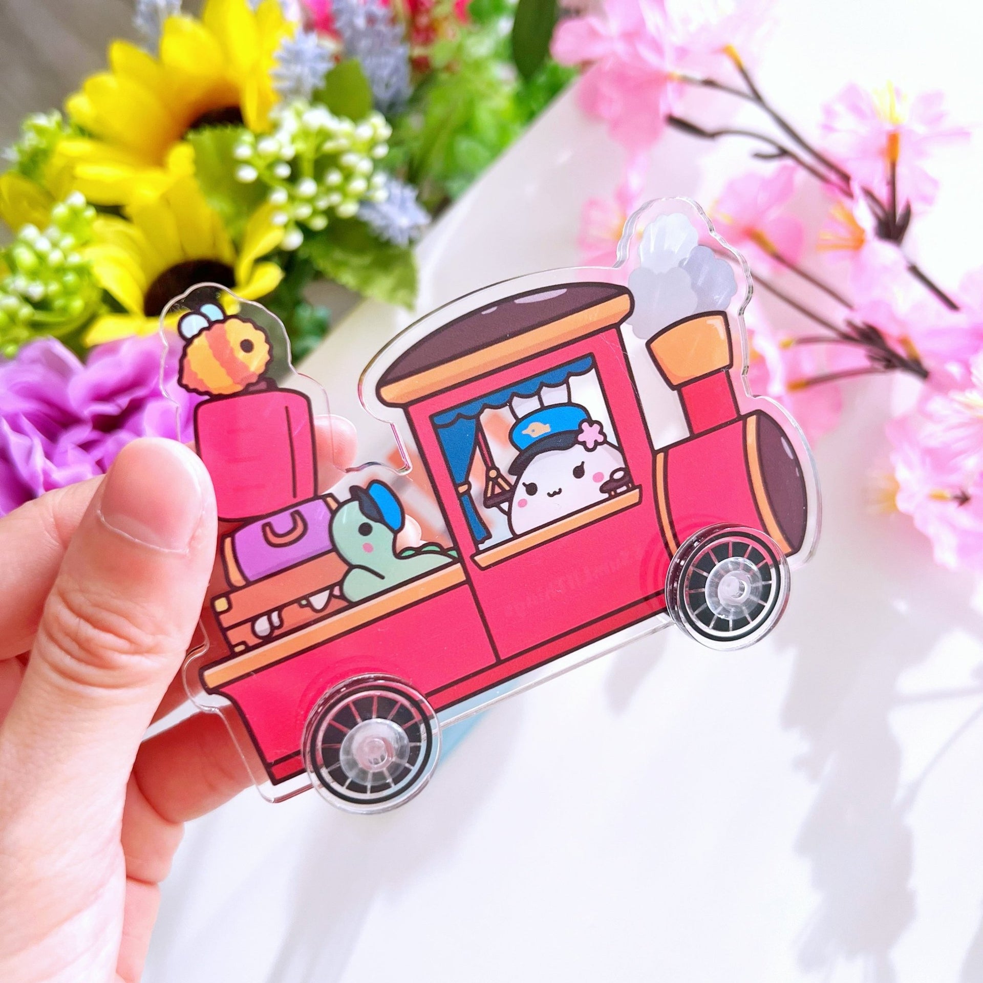 Misfit Express Train Station with Moving Train Washi Tower® – SumLilThings