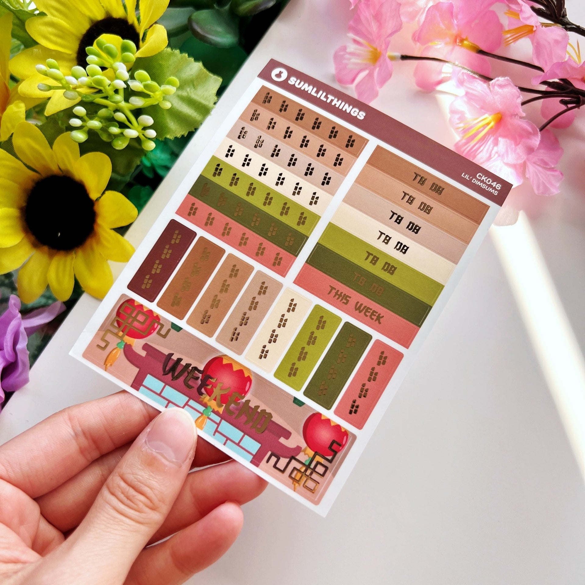 Vertical Kit - Lil' Dimsums (9 Pages) - Gold Foil – SumLilThings