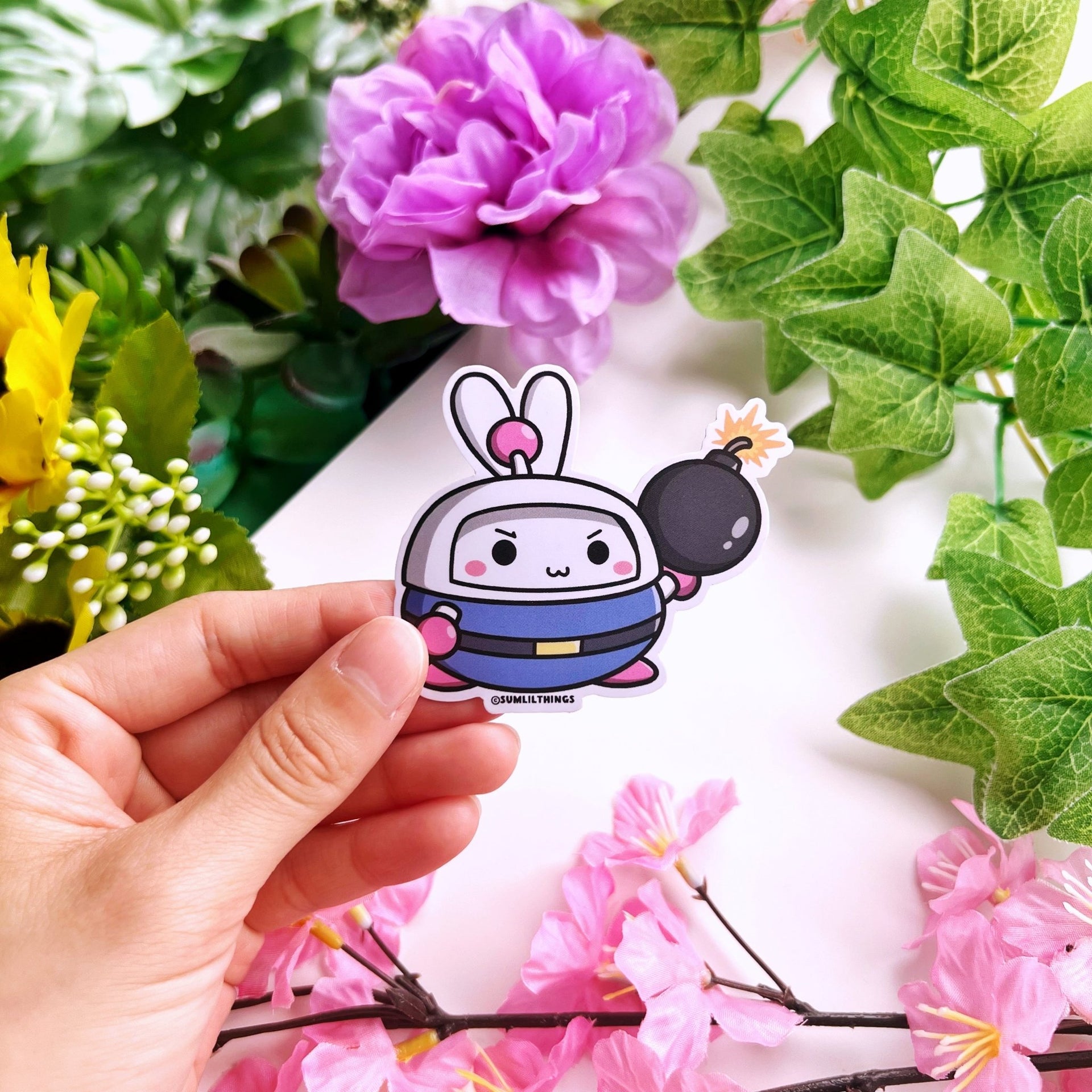 Vinyl Sticker - Bomberman Lil – SumLilThings
