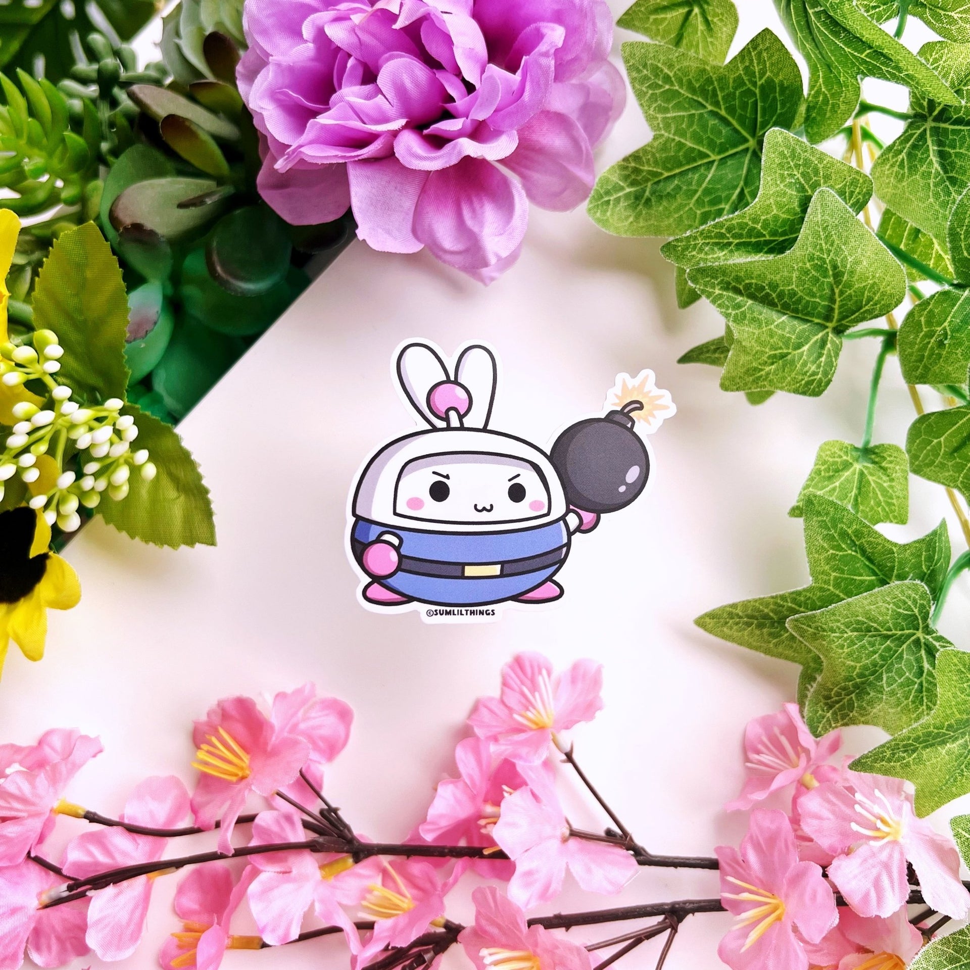 Vinyl Sticker - Bomberman Lil – SumLilThings