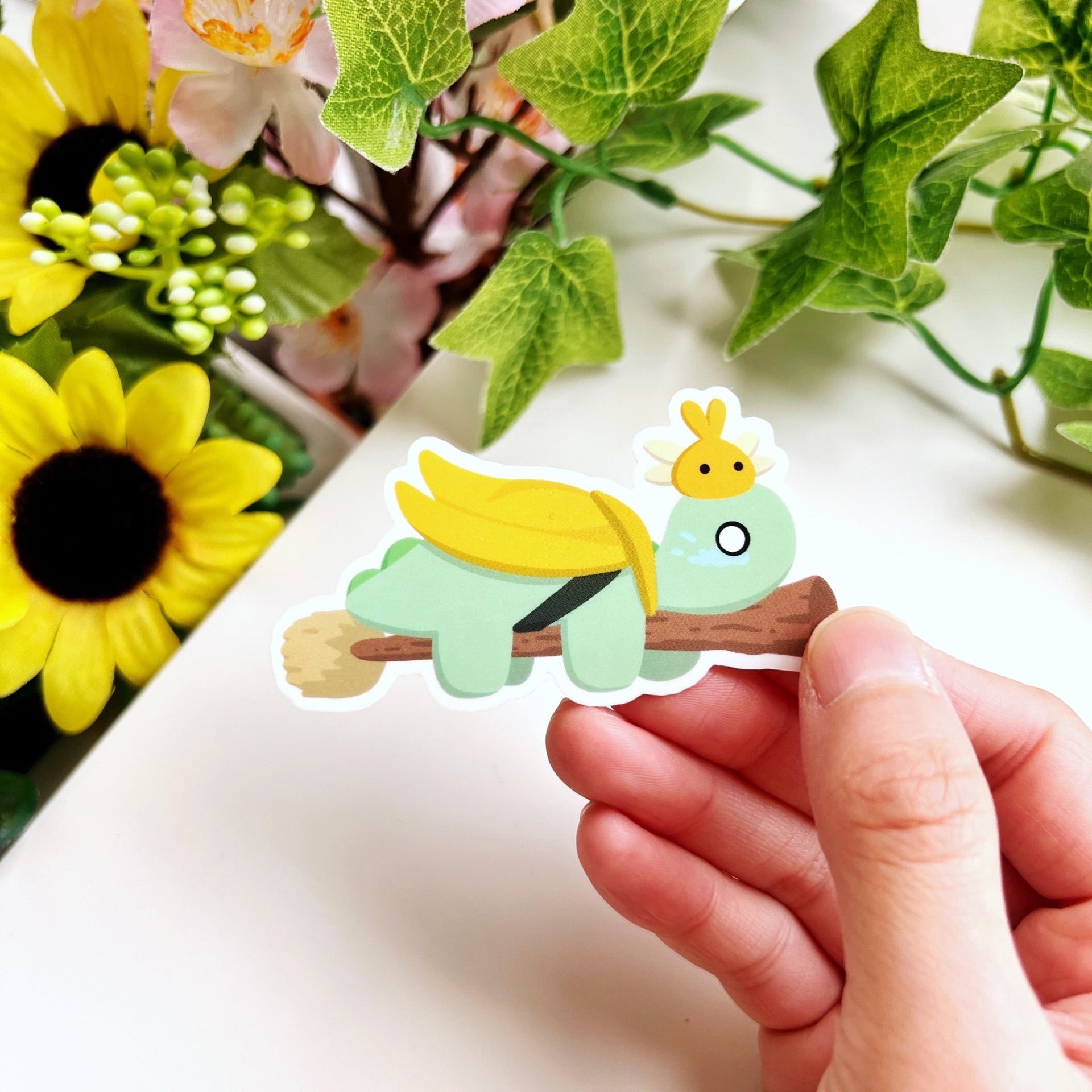 Vinyl Sticker - Nohnoh's Broom Ride (Transparent) – SumLilThings